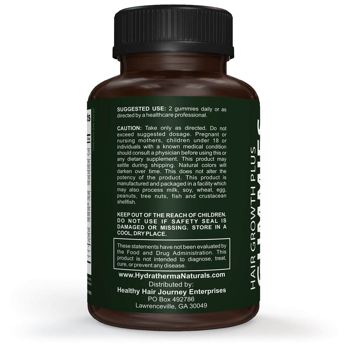 Hair Growth Plus Gummies – HydrathermaNaturals
